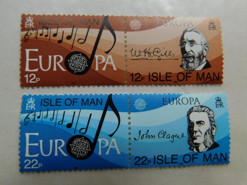 ISLE OF MAN EUROPA 1985 KOMPLET ČISTA SERIJA