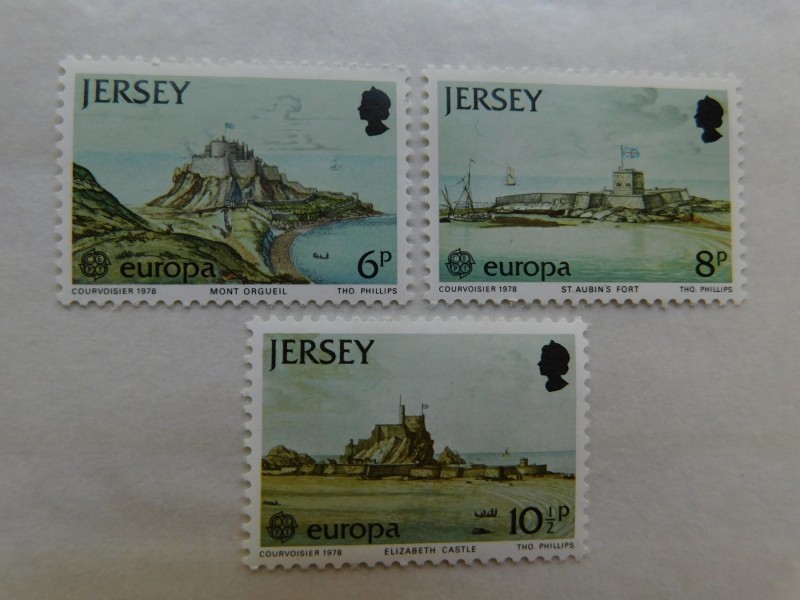 JERSEY EUROPA 1978 KOMPLET ČISTA SERIJA