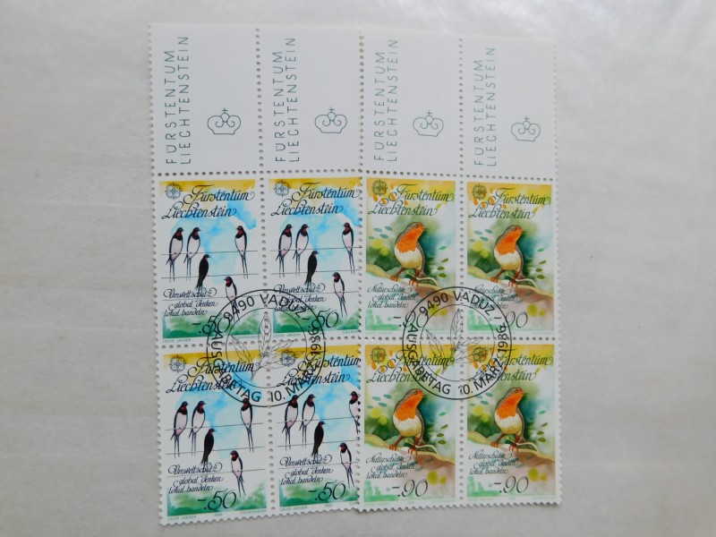 LIECHTENSTEIN EUROPA 1986 KOMPLET SERIJA