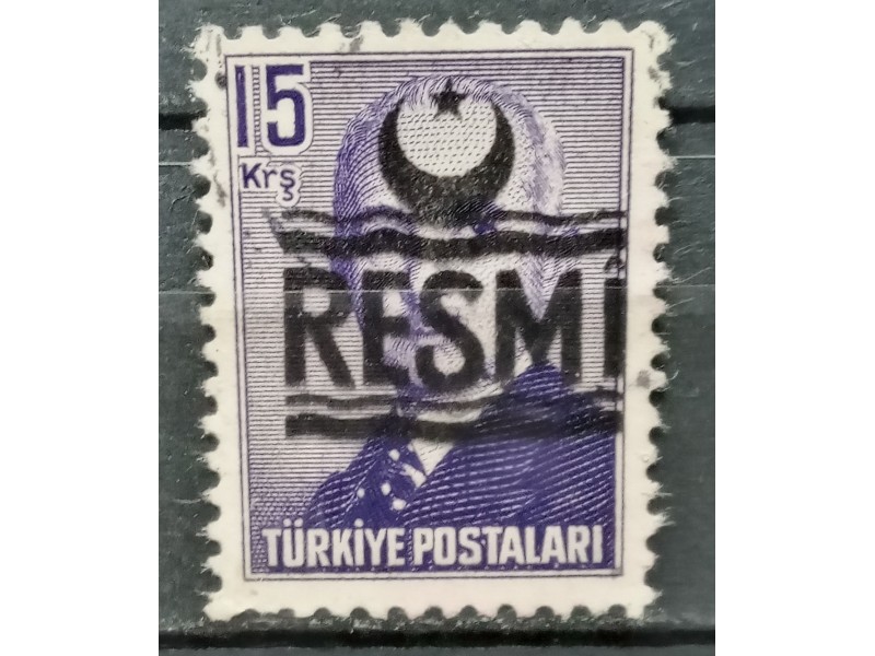 TURSKA 1953 - OFICIJALNA MARKA
