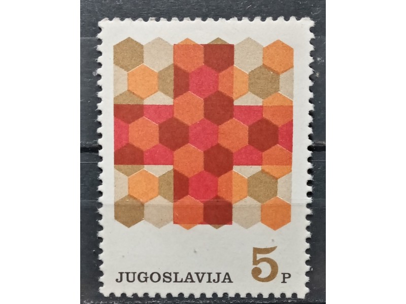 JUGOSLAVIJA 1968 - DOPLATNA ZA CRVENI KRST **