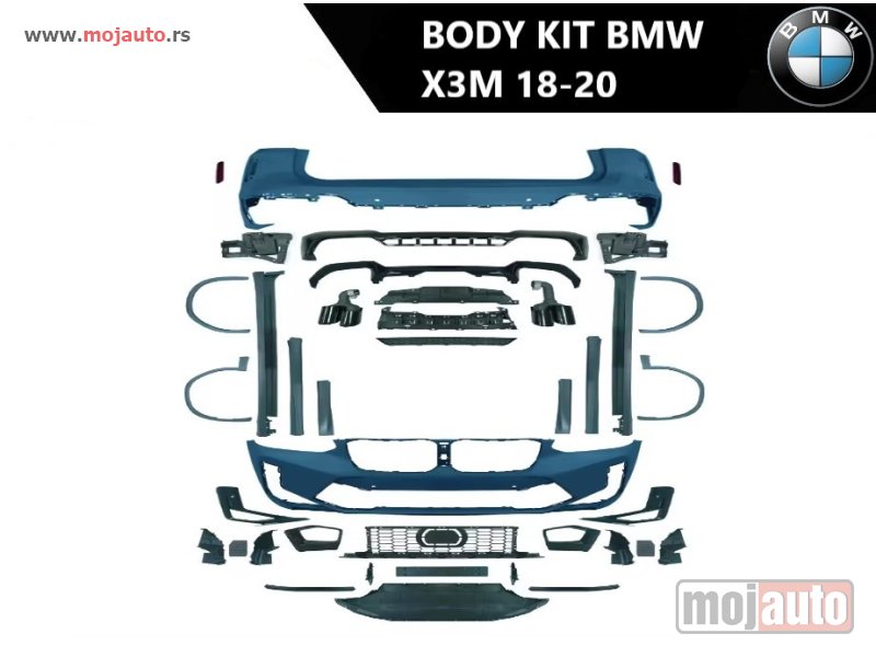 BMW X3 G01 X3M body kit 18-20