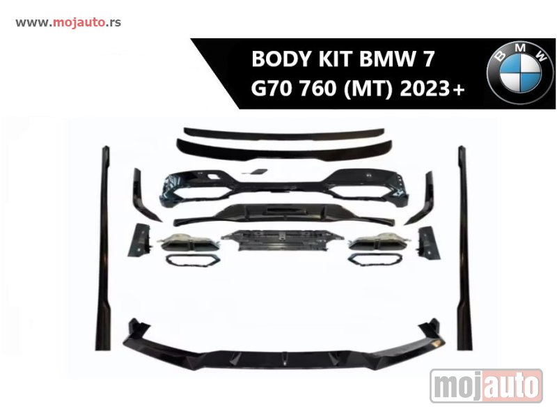 BMW 7 G70 MT 760 body kit 2023+