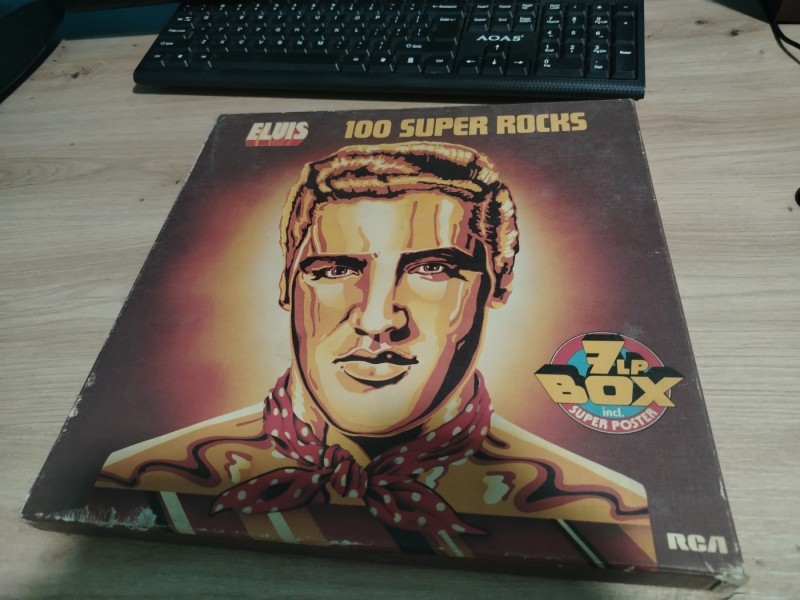 Elvis Presley-100 Super Rocks 7xLP Box Set