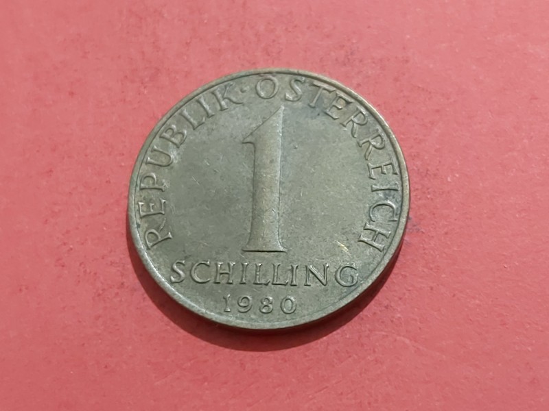 Austrija - 1 shilling 1980 god