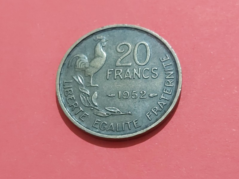 Francuska - 20 francs 1952 god