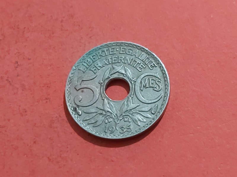 Francuska - 5 centimes 1935 god