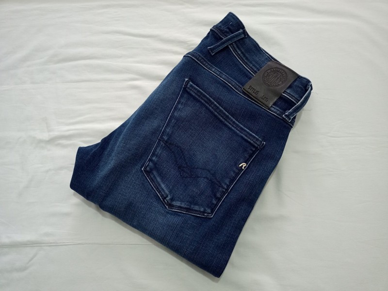 Replay "Anbass" - Hyperflex Slim Fit Jeans