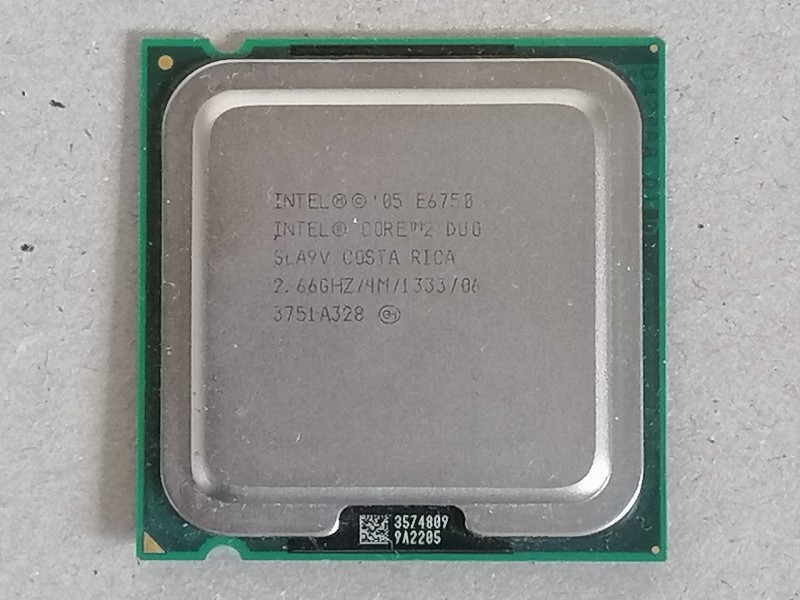 Procesor Intel Core 2 Duo E6750 SLA9V, 2,66GHz