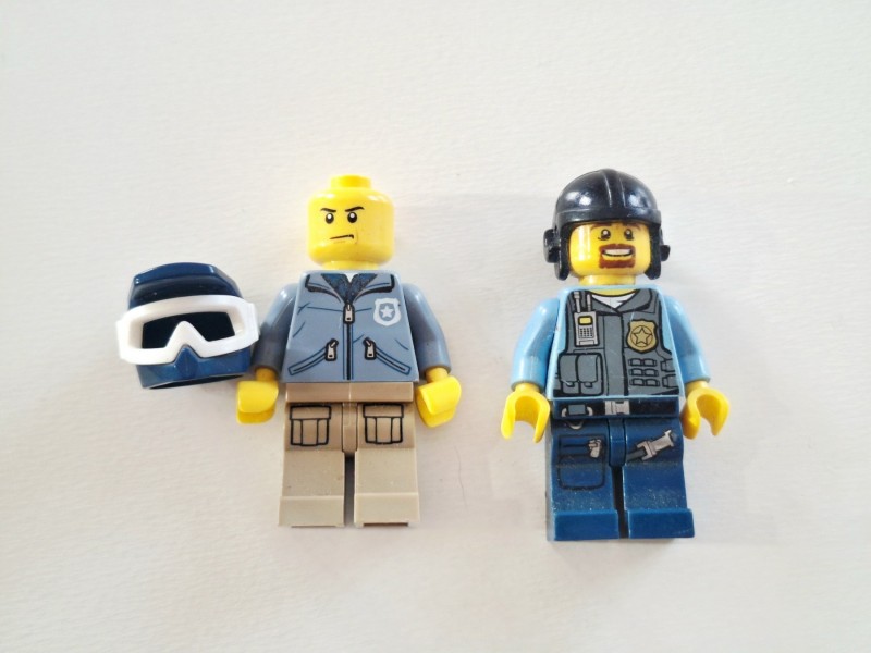 Lego City police figure