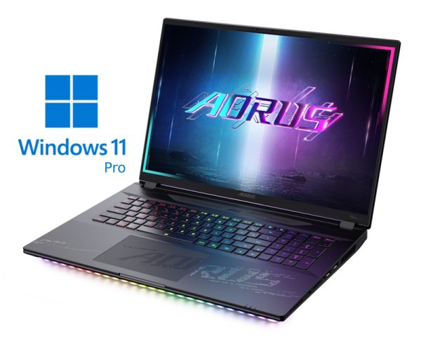 GIGABYTE AORUS MASTER 18 BYH 18 inch QHD+ 240Hz 1200nits Core Ultra 9 275HX 32GB 2TB SSD GeForce RTX 5080 16GB RGB Backlit Win11Pro gaming laptop