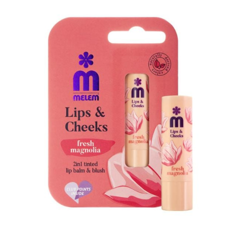 Melem Lips&Cheeks Fresh Magnolia balzam za usne 4,5g