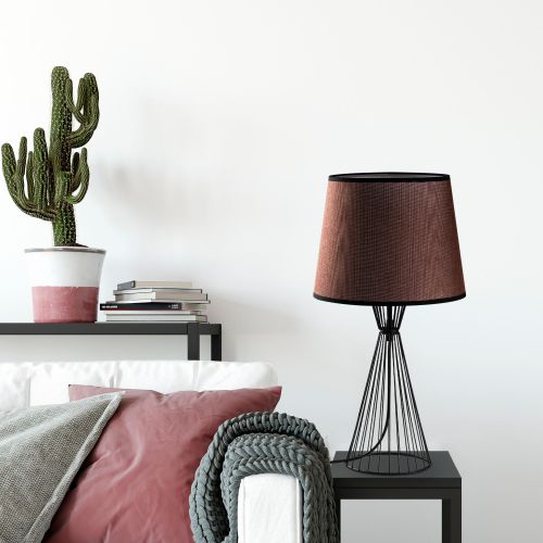 Telıs - 5372 Crna i Braon Stočna Lampa
