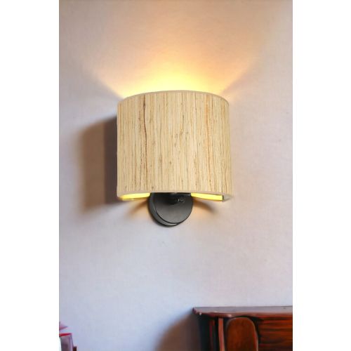 Bambu - 8861-8P Krem Zidna Lampa