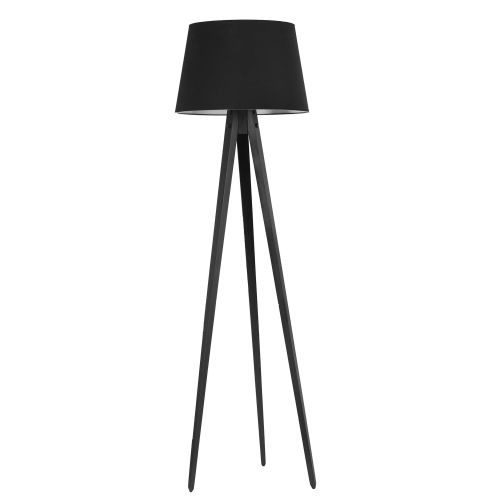 Crni Podni Lampa sa Abajurima - Tripod Siyah Pramit