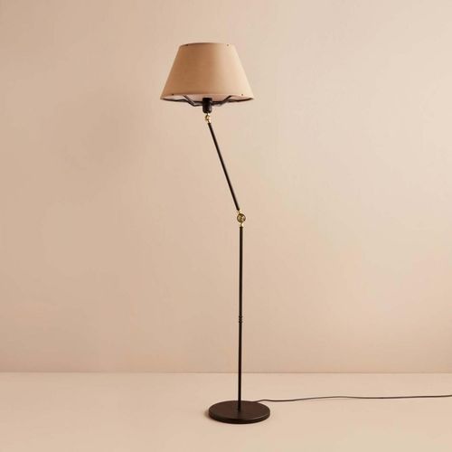 AYD-3480 Krem Crni Podni Lampa