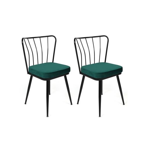 Yıldız-951 V2 Zeleni Crni Set Stolica (2 Komada)