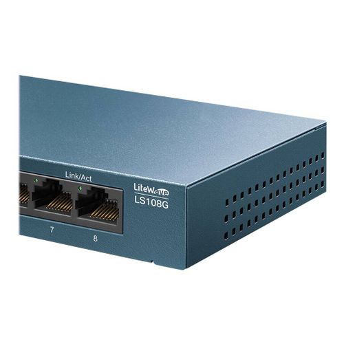 TP-LINK LS108G LiteWave Gigabit Switch sa 8 RJ-45 Portova