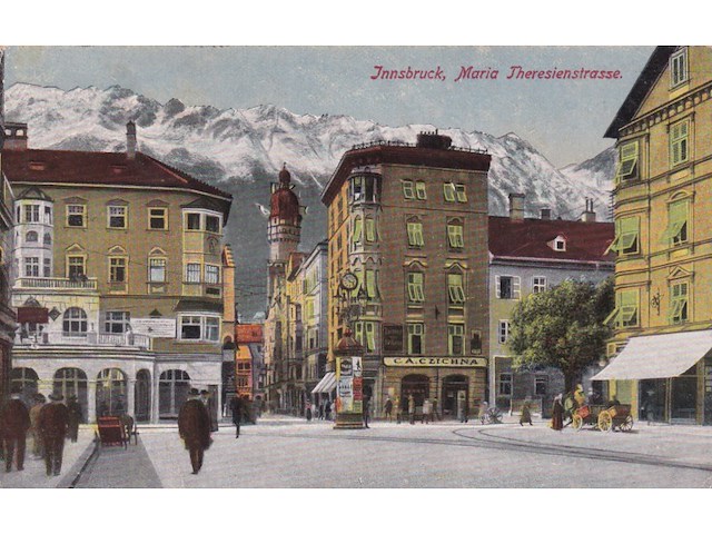 RAZGLEDNICA INNSBRUCK MARIA THERESIENSTRASSE