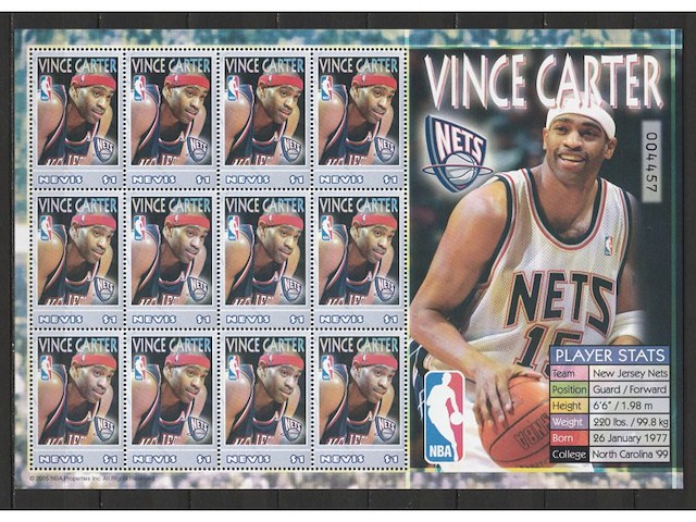 Vince Carter, New Jersey Nets
