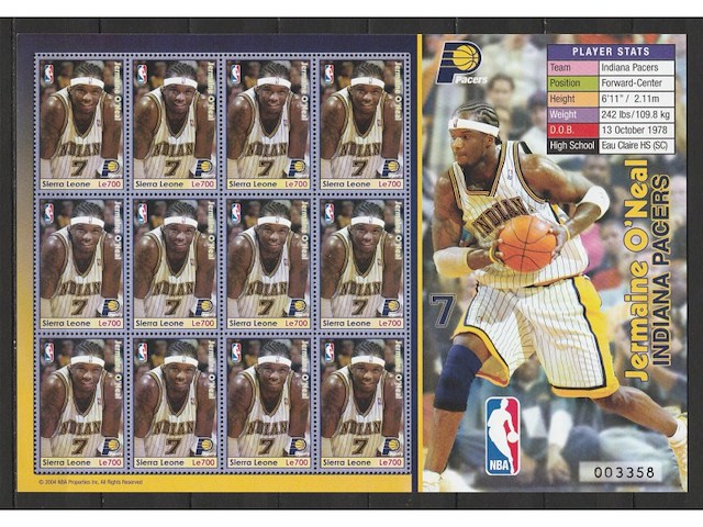 Jermaine O`Neal, Indiana Pacers