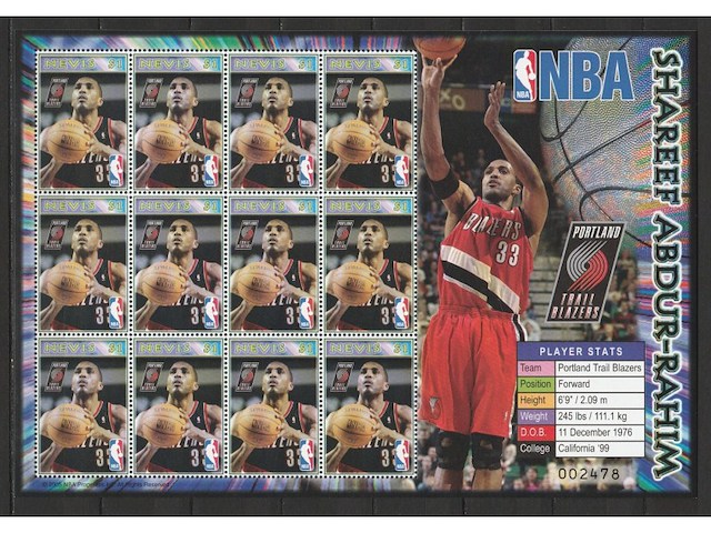 Shareef Abdur-Rahim, Portland Trail Blazers