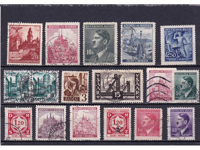 Bohemija i Moravija treci rajh+Wurt (7857)