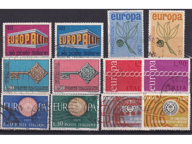 Evropa cept Italija serije (7850)