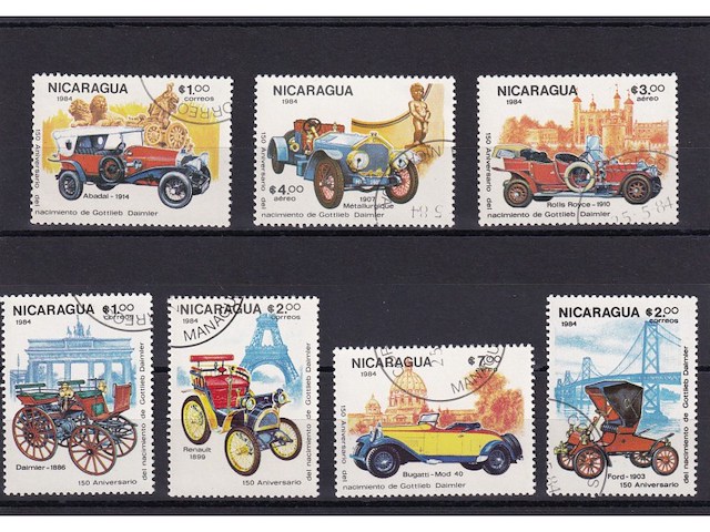 1984 Stari Automobili serija (7838)