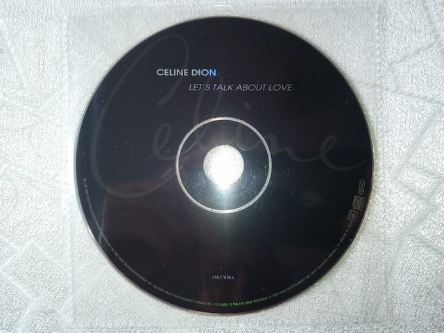 Celine Dion – Let`s Talk About Love CD