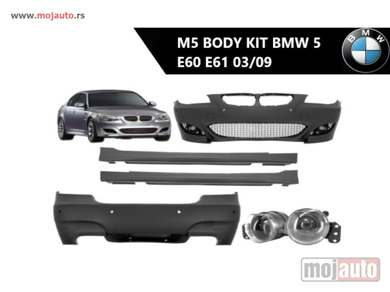 BMW 5 E60 E61 M5 body kit 03-09