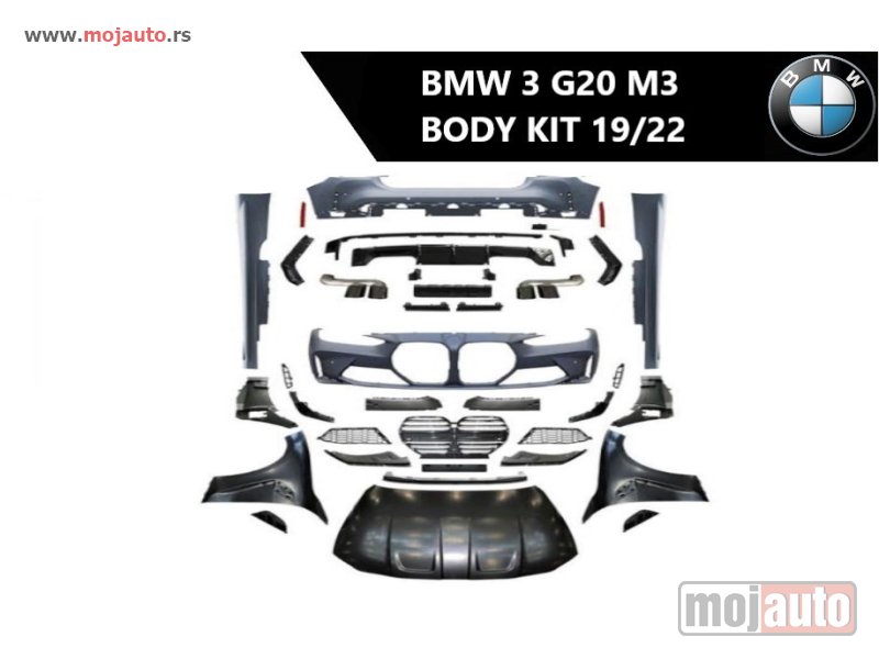 BMW 3 G20 M3 body kit 19-22
