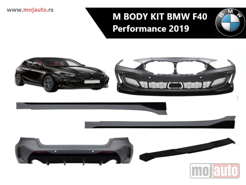 BMW 1 F40 M performance body kit 2019