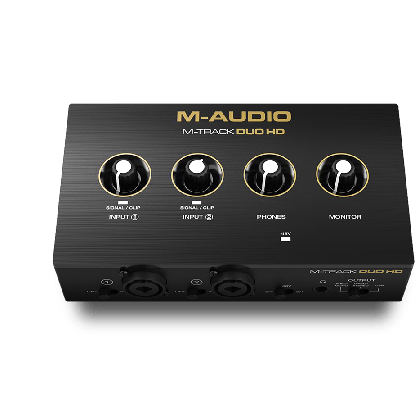Music box
M-Audio M-Track Duo HD audio interface
