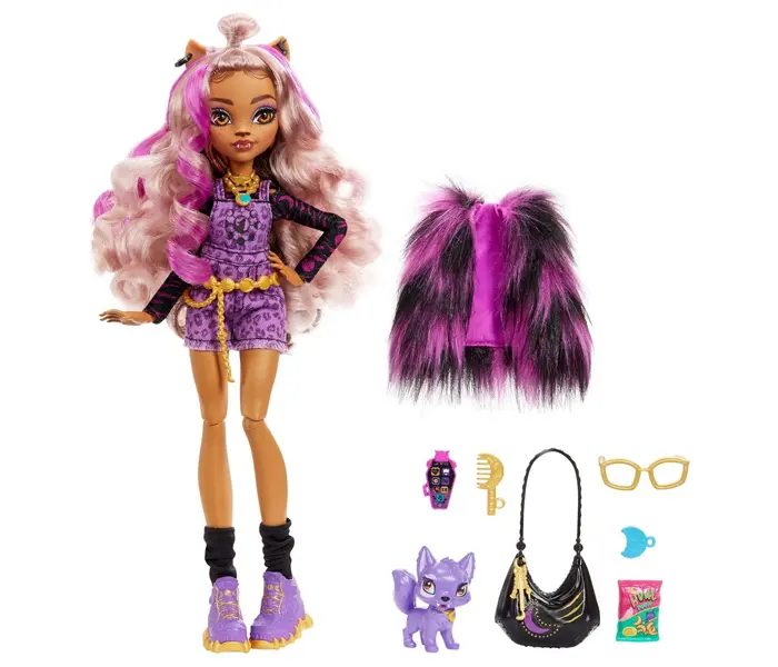 MONSTER HIGH Lutka Klodin vMH