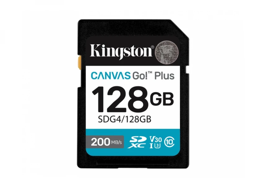 Memorije kartice SDG4/128GB/ 128GB SDXC Canvas Go Plus Gen4 200MB/s C10 UHS-I U3 V30