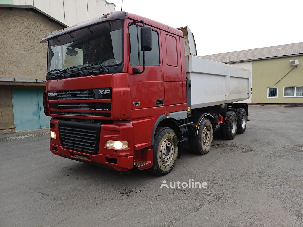 DAF 95 XF 480, Euro 3,8x4, Full steel, Big axles, kiper