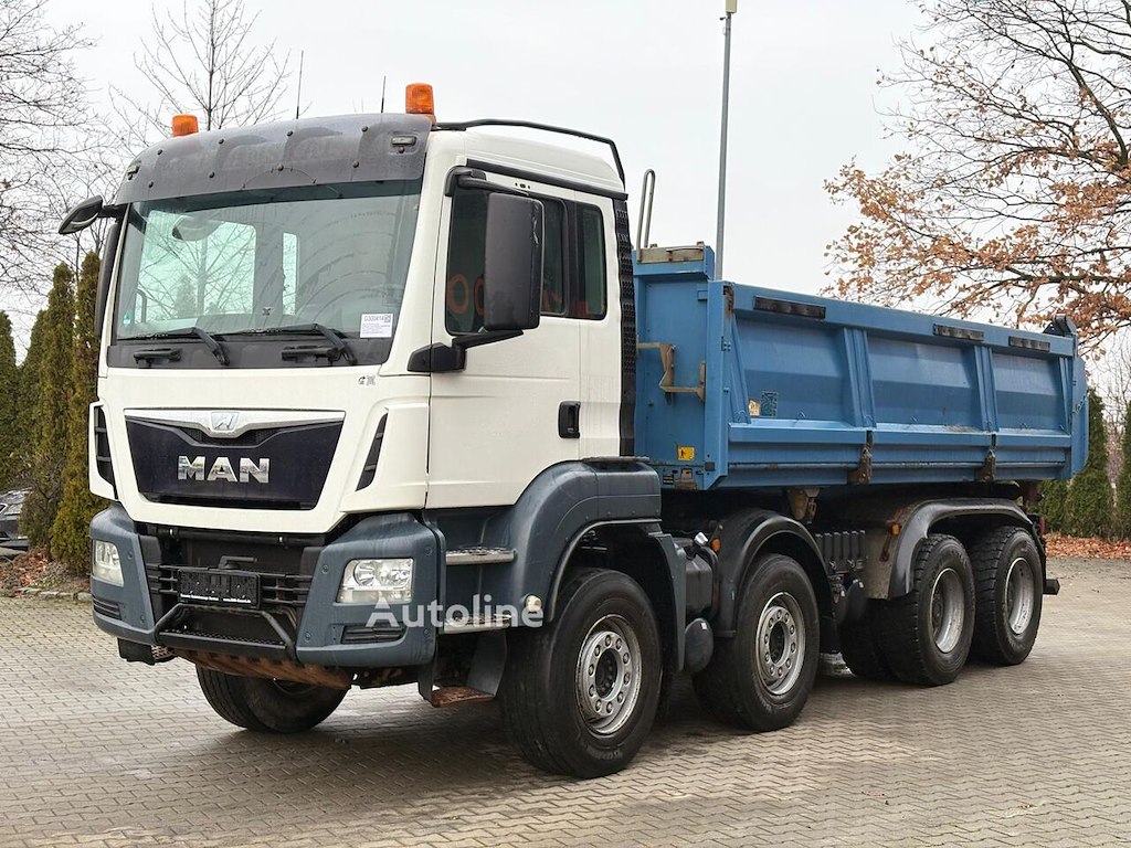 MAN TGS 35.440 8x4 EURO6 WYWROTKA TRÓJSTRONNA Z BORDMATIKIEM kiper