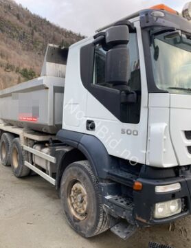 IVECO TRAKKER 500 260T50 *6x4 *FULL STEEL *CHASSIS 10mm *RETARDER kiper