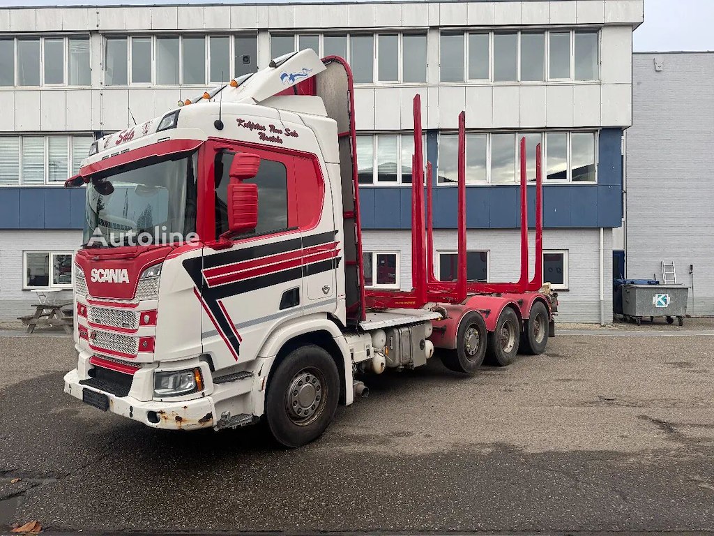 Scania R650 V8 NGS XT 8X4 EURO 6 kamion s ravnom platformom