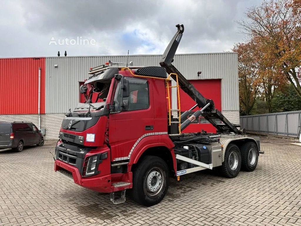Volvo FMX4-500 / ENGINE RUNNING / VEB+ / 6X4 / BIG AXLE / AJK 20 TON H kamion rol kiper nakon udesa