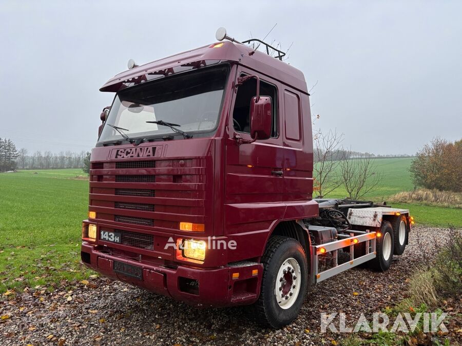 Prodaje se Scania 143 H Streamline rol kiper sa kukom na aukciji