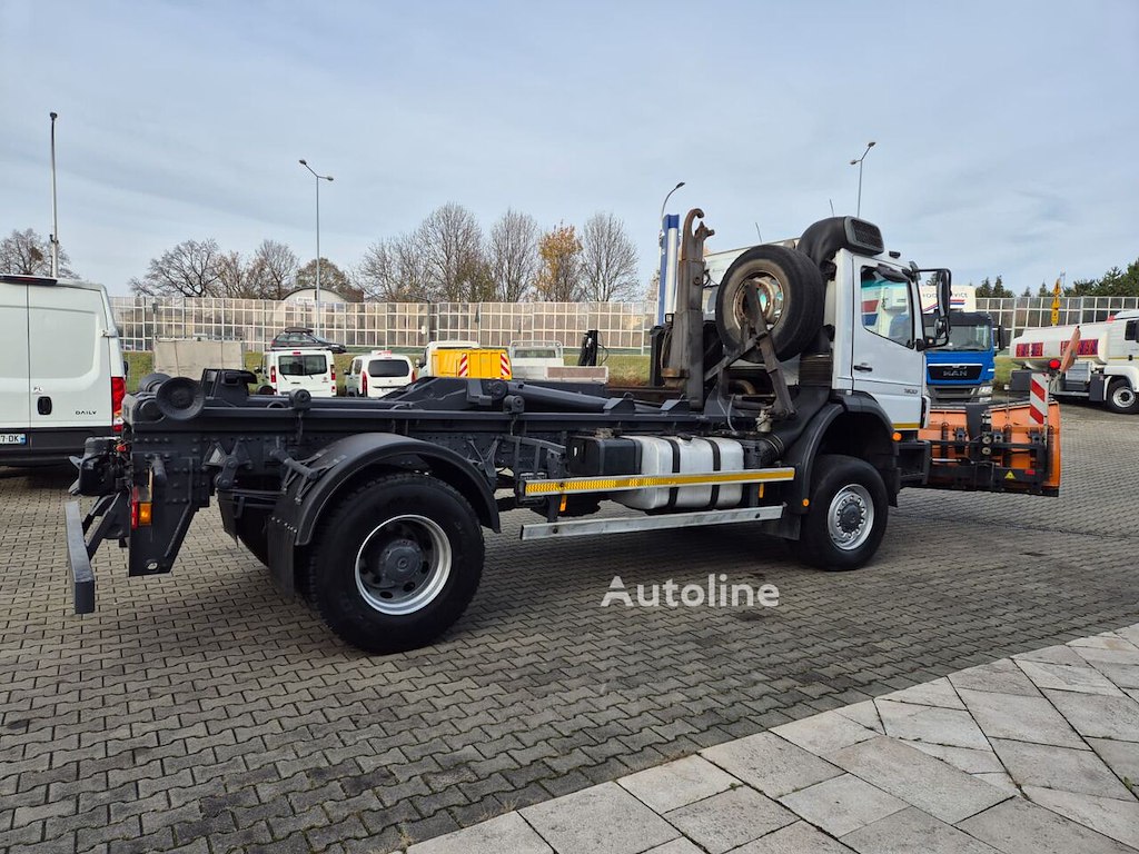 Mercedes-Benz Axor 1833 4X4 / SERVICED! / HOOK HYVALIFT kamion rol kiper