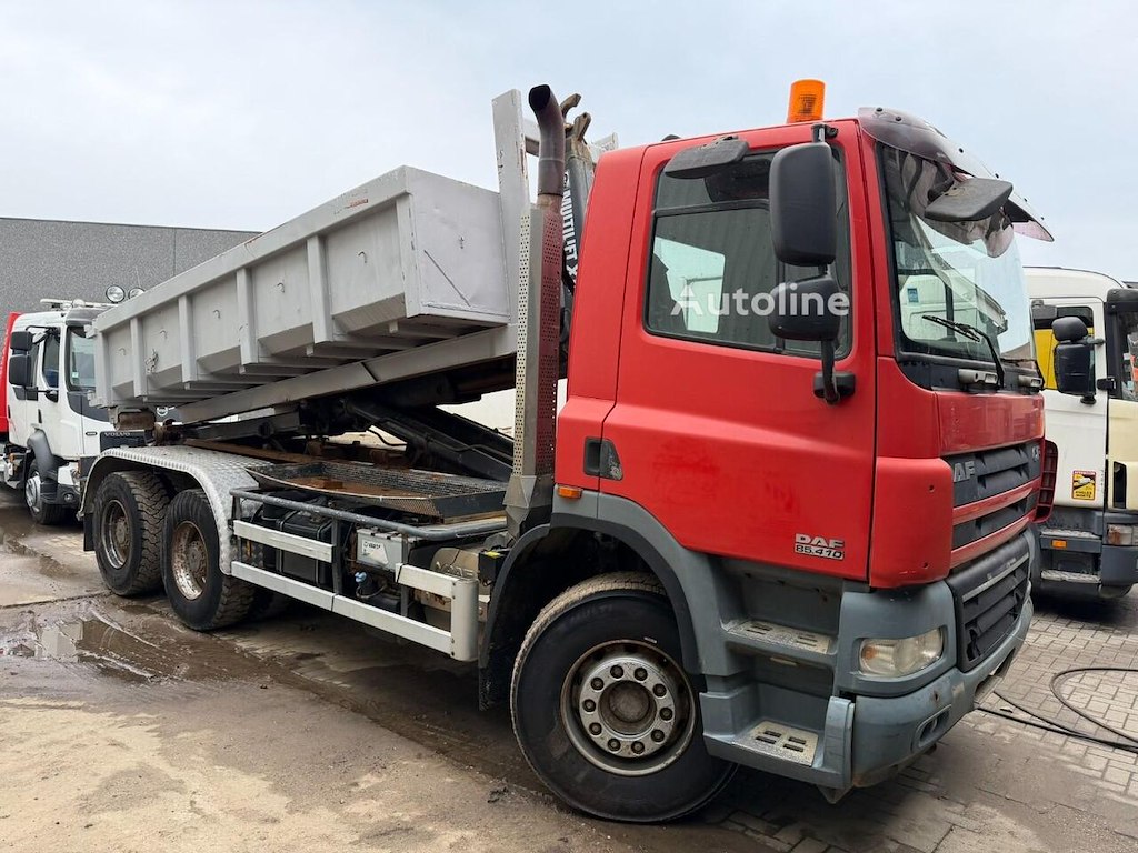 DAF CF 85.410 6x4 HOOKLIFT HIAB MULTILIFT - MANUAL ZF - EURO 4 - STE kamion rol kiper