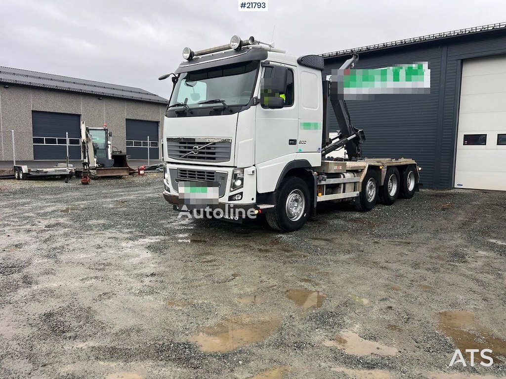Volvo fh16 8x4 pusher krokbil m/ 24T multilift Krok kamion rol kiper