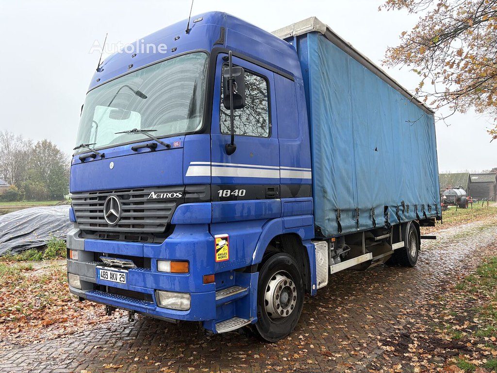 Mercedes-Benz Actros 1840 kamion sa klizna zavesa cerada