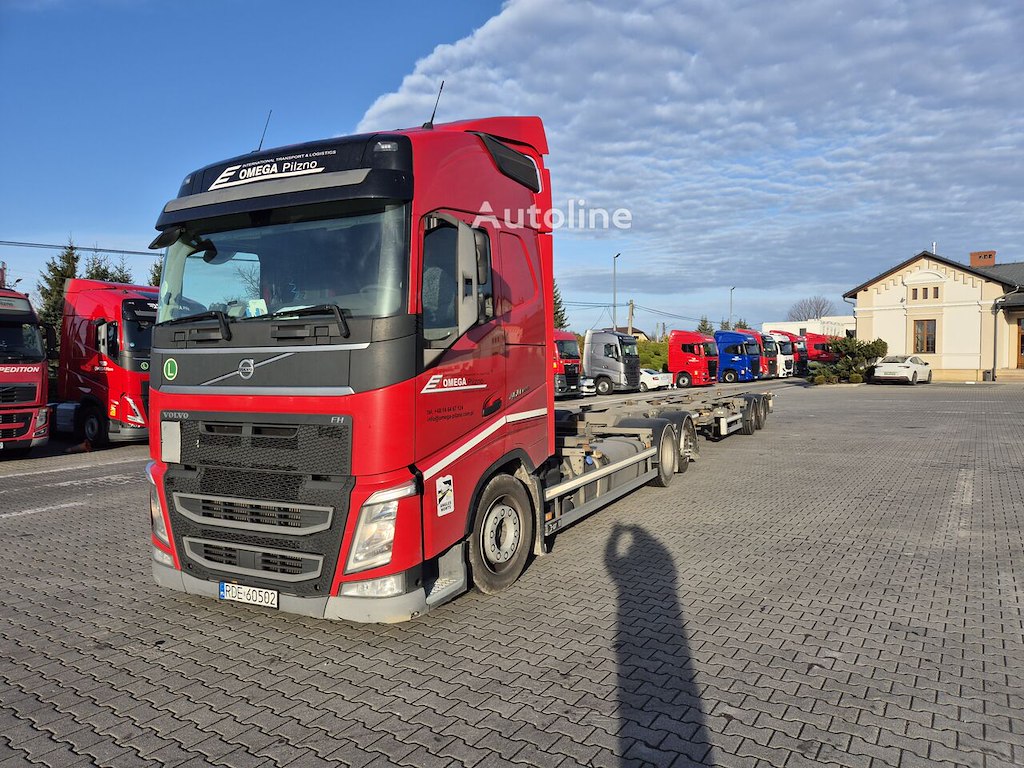 Volvo FH 460 BDF z windą + przyczepa kamion sa klizna zavesa cerada + prikolica sa kliznom ceradom