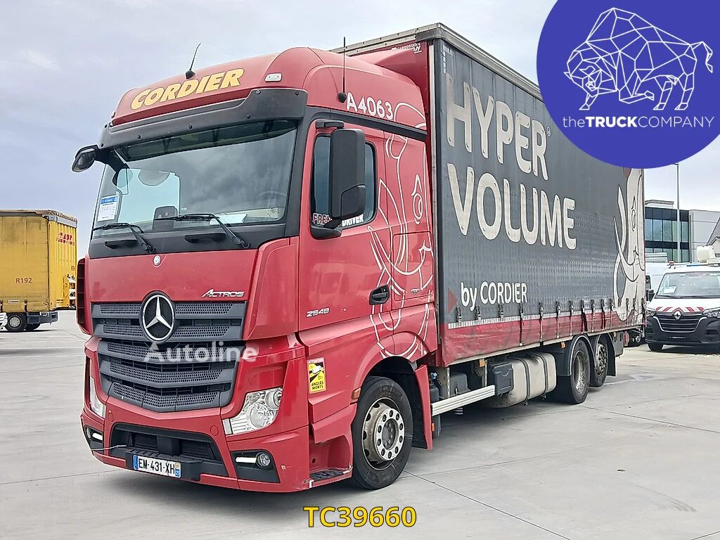 Mercedes-Benz Actros kamion sa klizna zavesa cerada