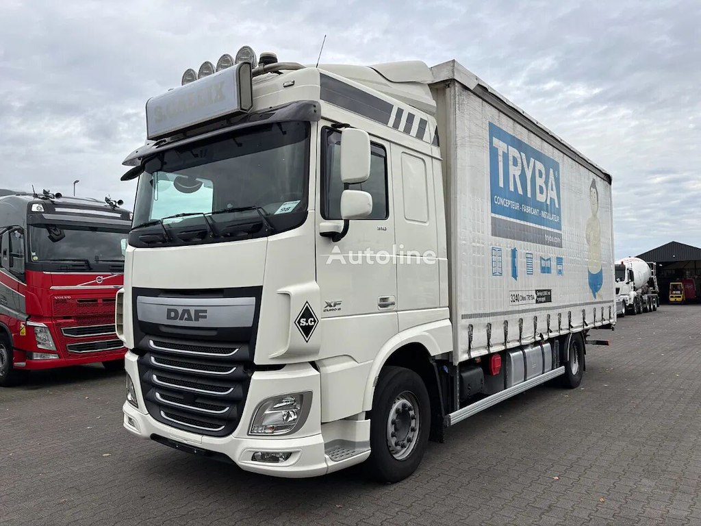 DAF XF 510 Spacecab Euro 6 Retarder kamion sa klizna zavesa cerada