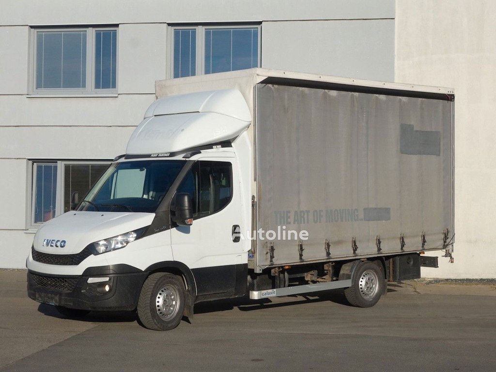 IVECO Daily 35 35S17, 8 europalet, 2-seiten schiebeplane kamion s zavesom < 3.5t
